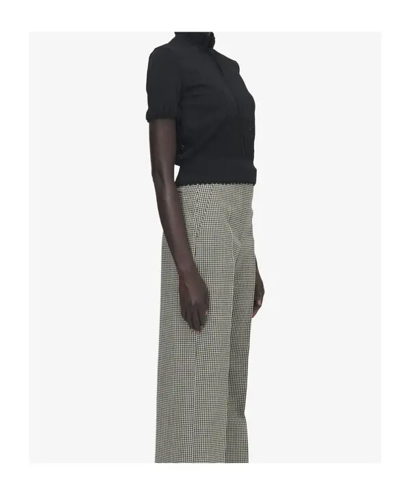 Alexander McQueen Pointelle Knit Top