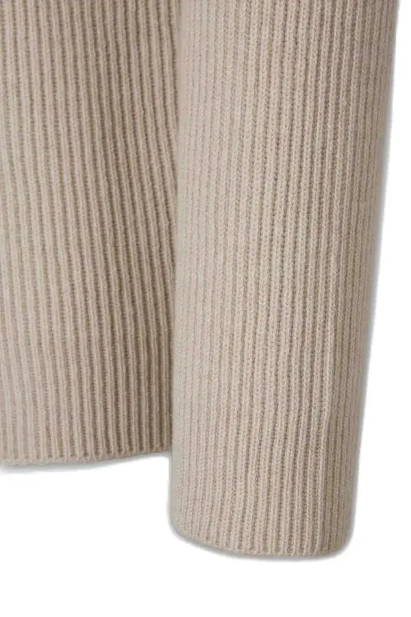GRAN SASSO Button-up Ribbed Cardigan