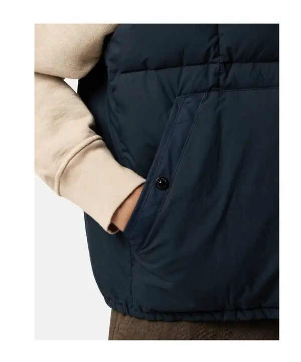 Stone Island Down Vest With Wind Resistance