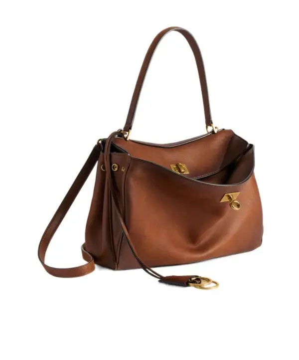 Balenciaga Rodeo Handbag Small In Caramel - Caramel Color