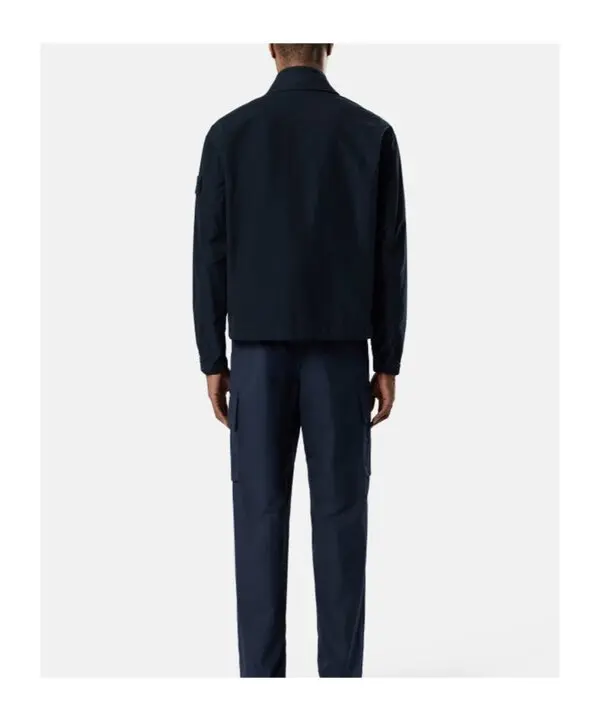 Stone Island Coach Jacket With Anti-drop Finish