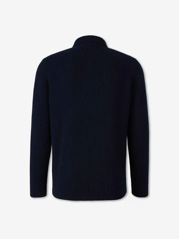 GRAN SASSO Button-up Ribbed Cardigan