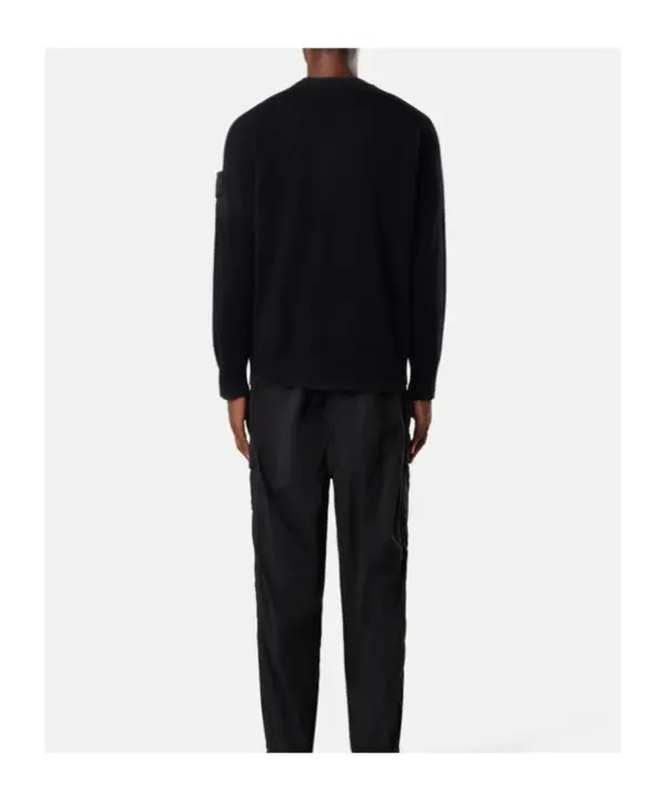 Stone Island Regular-fit Crewneck Jumper With Raglan Sleeves