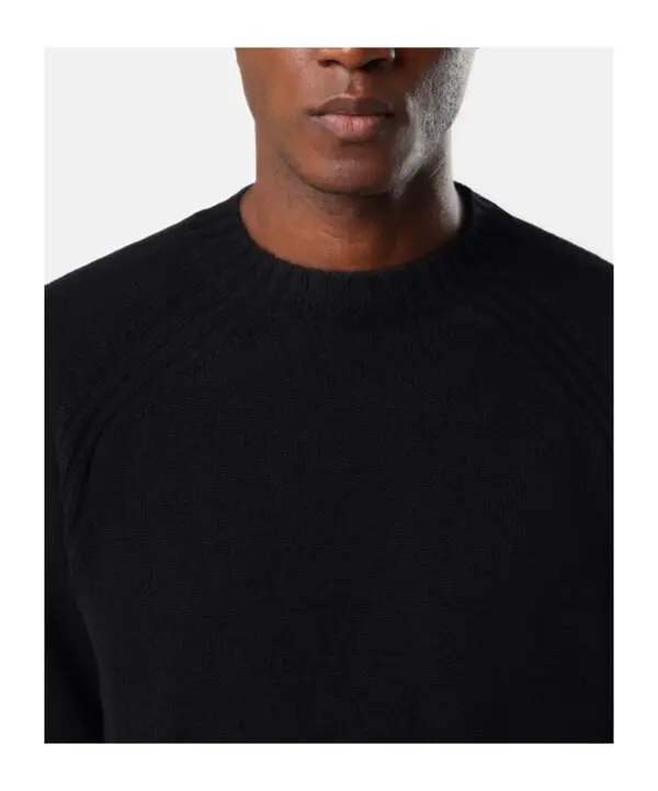 Stone Island Regular-fit Crewneck Jumper With Raglan Sleeves