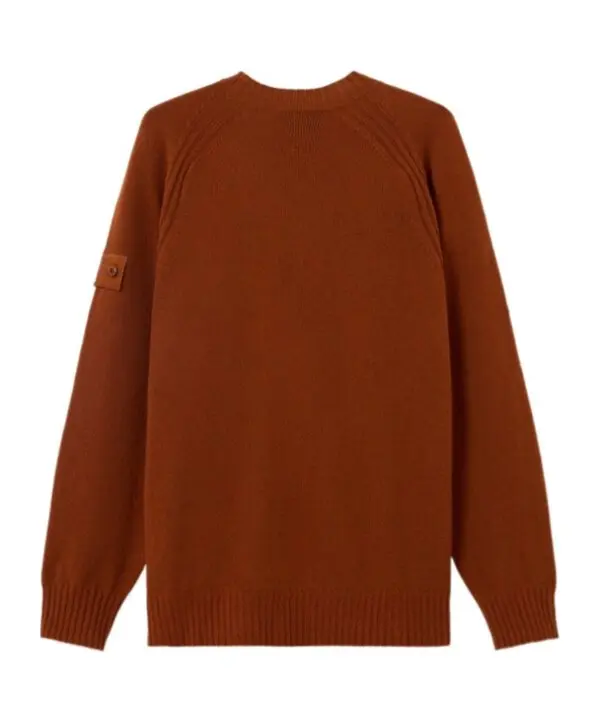 Stone Island Regular-fit Crewneck Jumper With Raglan Sleeves