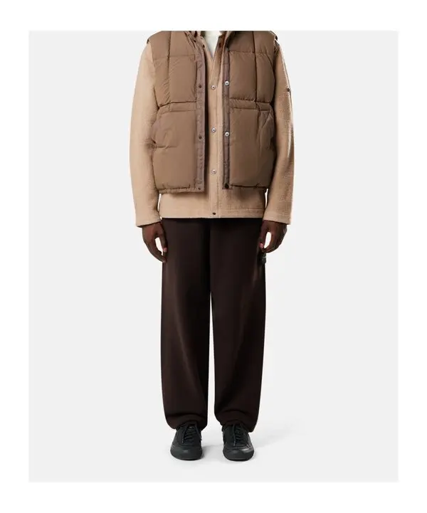 Stone Island Regular-fit Knit Joggers With Elastic Drawstring Waist