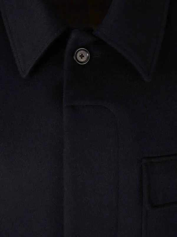 LARDINI Pocket Detailed Concealed Fastened Jacket