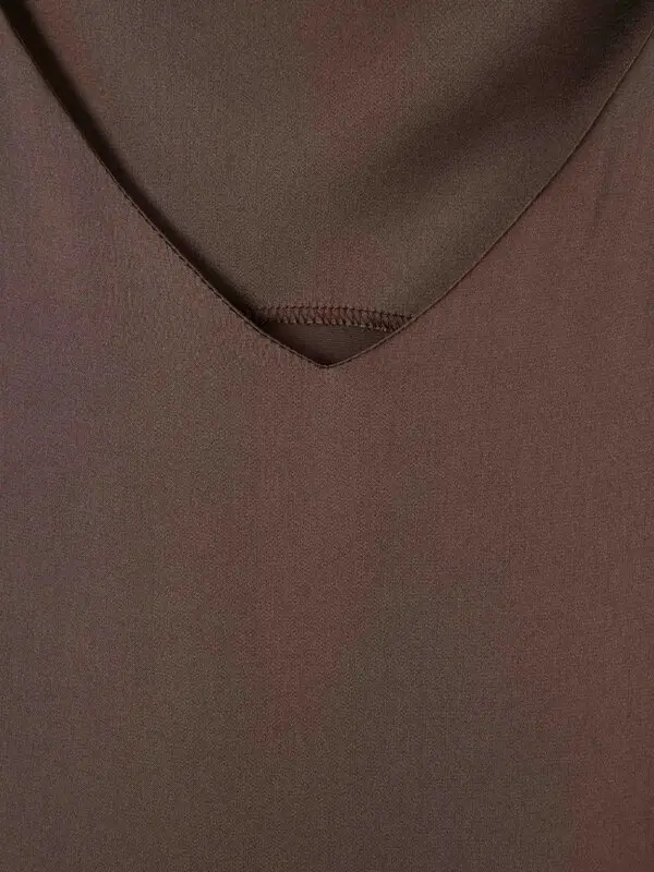 Herno Satin-finish V-neck Blouse