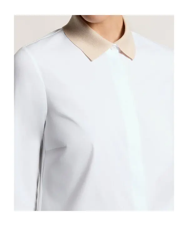 Peserico Solid-color Cotton Poplin Shirt