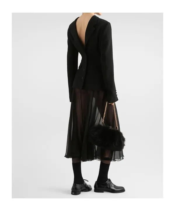 Dolce & Gabbana Double Wool Crêpe Jacket