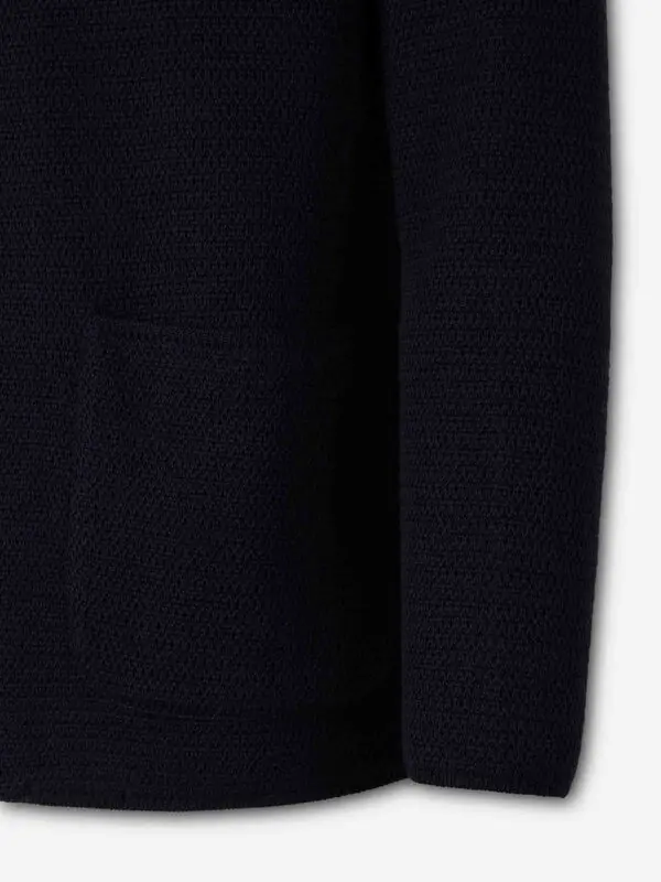 LARDINI High Neck Button-up Jacket