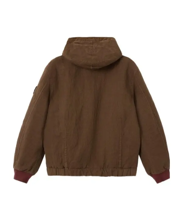 Stone Island Padded Hooded Jacket With Anti-drop