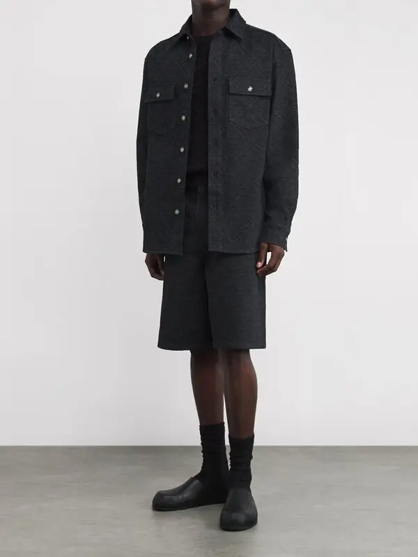 Casablanca Laser Monogram Overshirt