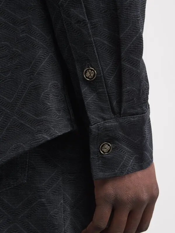 Casablanca Laser Monogram Overshirt