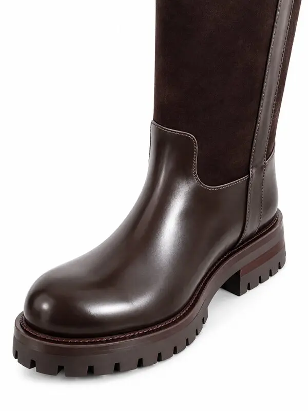 Dolce & Gabbana Dolce Gabbana Logo Plaque Boots