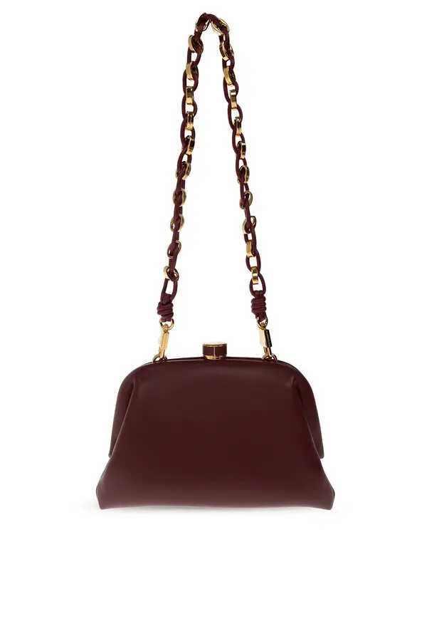 Dolce & Gabbana Mini Grandma Leather Clutch Bag