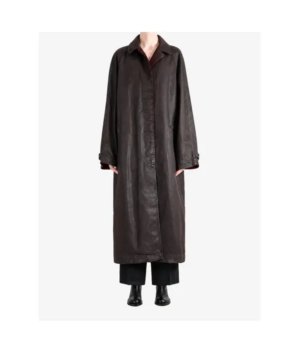 Dries Van Noten Long-sleeved Trench Coat