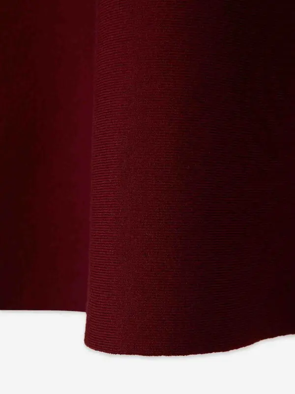 Simkhai Ribbed-knit Wool Midi Skirt