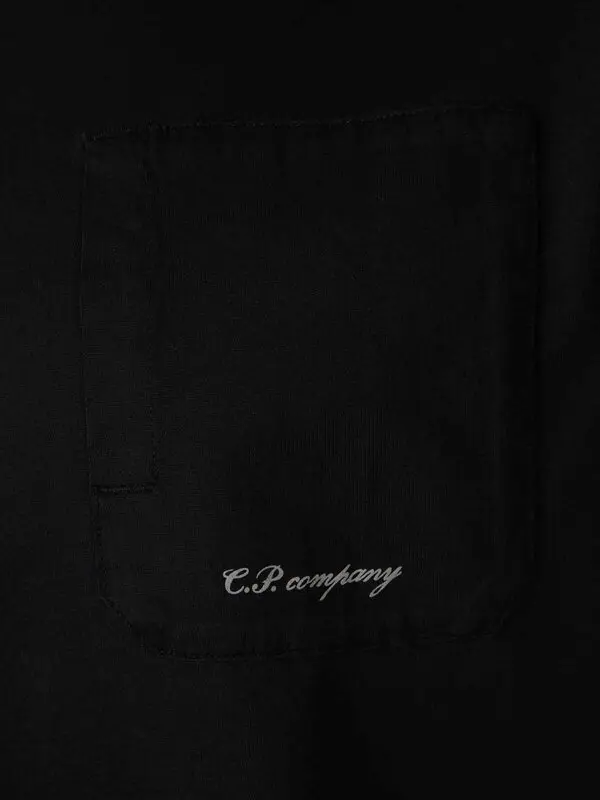C.P. COMPANY Logo-print Pocket T-shirt