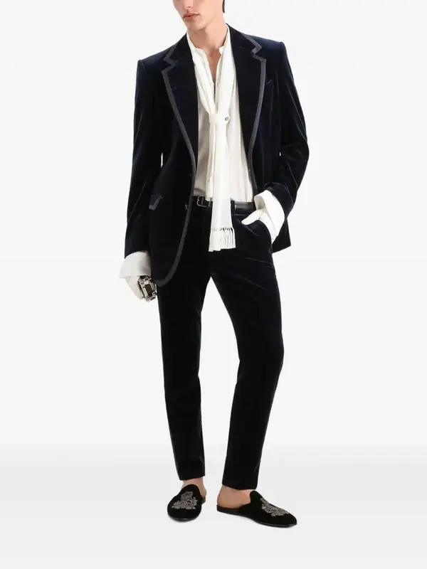 Dolce & Gabbana Velvet Trousers