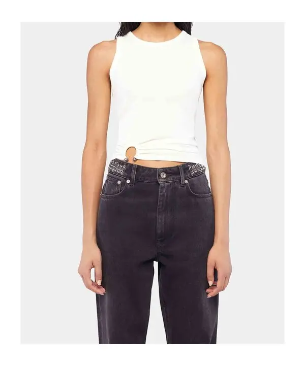 Rabanne Ribbed Tank Top
