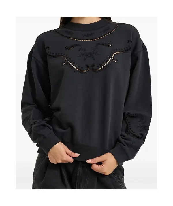 Isabel Marant Étoile Vella Embroidered Sweatshirt