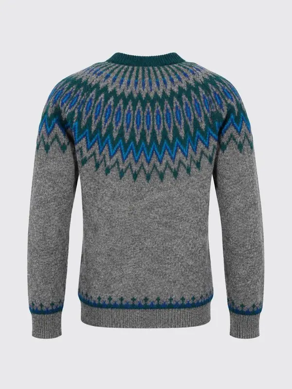 ROBERTO COLLINA Fair Isle Knitted Sweater