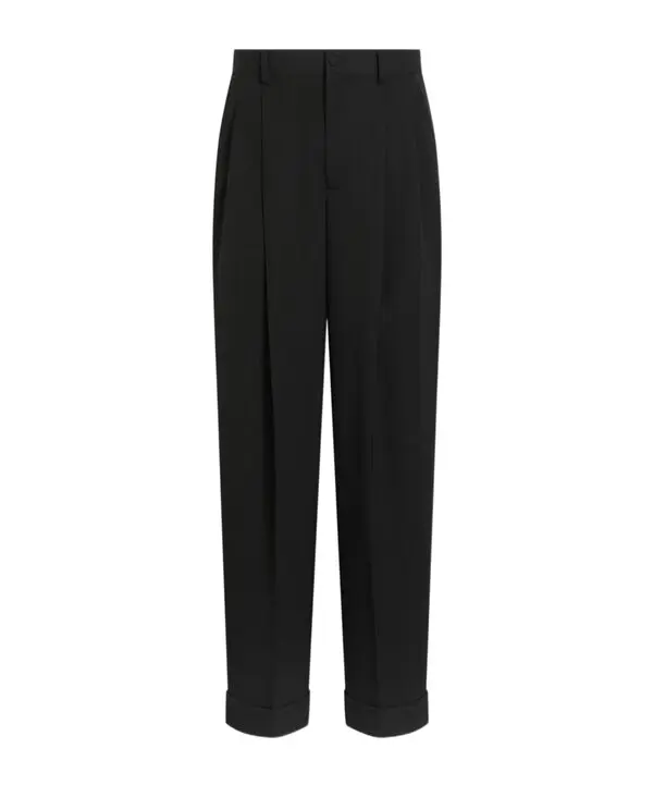 Dolce & Gabbana Wool Gabardine Trousers