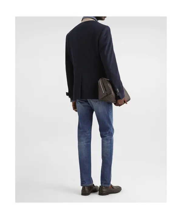 Dolce & Gabbana Dolce Gabbana Crest Single Vent Blazer