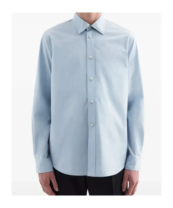 JIL SANDER Long-sleeve Button-down Collar Shirt