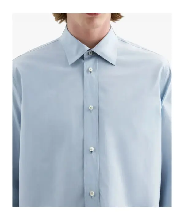JIL SANDER Long-sleeve Button-down Collar Shirt