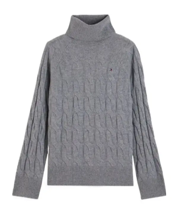 Tommy Hilfiger Cable-knit Roll-neck Sweater