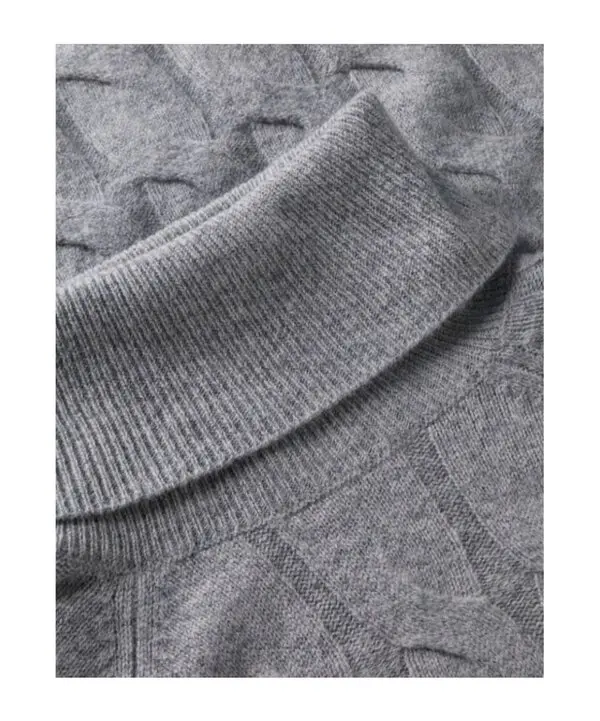 Tommy Hilfiger Cable-knit Roll-neck Sweater