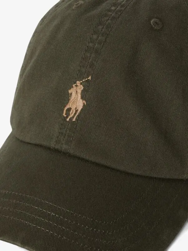Polo Ralph Lauren Pony Embroidered Cotton-chino Ball Cap - Green
