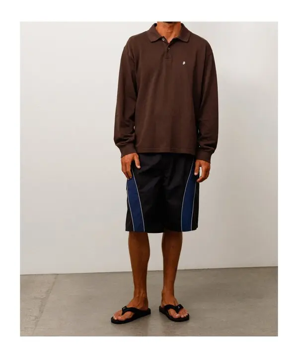 StÜssy Long Sleeve Logo Polo Shirt