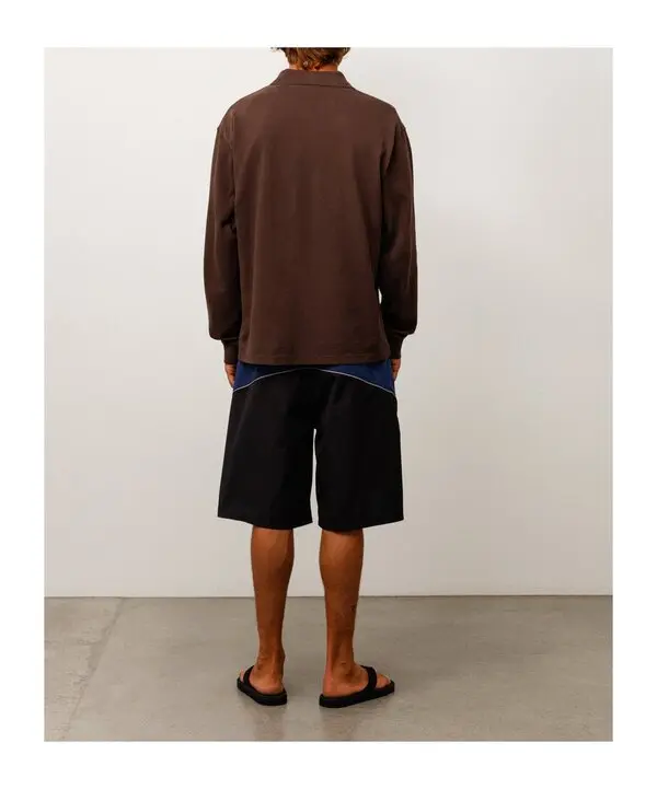 StÜssy Long Sleeve Logo Polo Shirt
