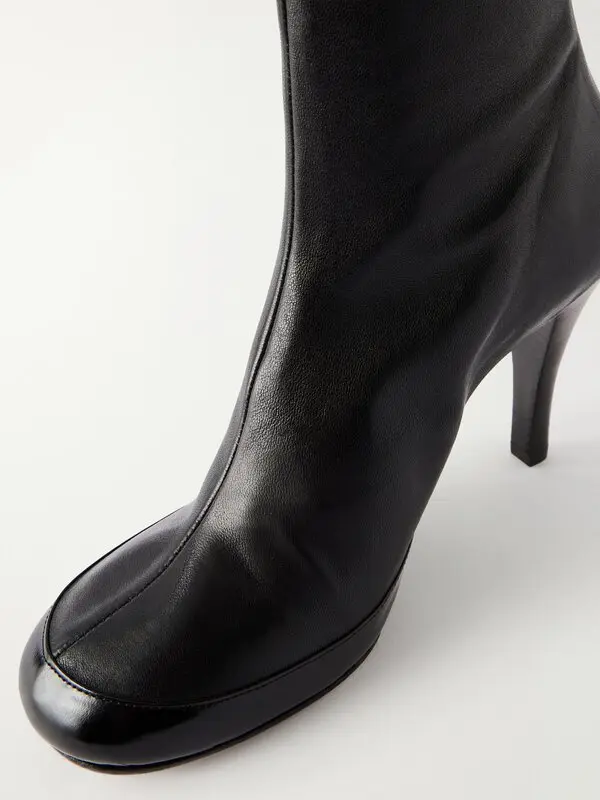 JUDE Luna Stretch-leather Ankle Boots