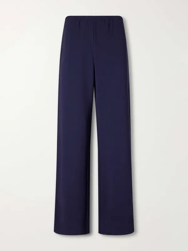 LESET Arielle Crepe Wide-leg Pants