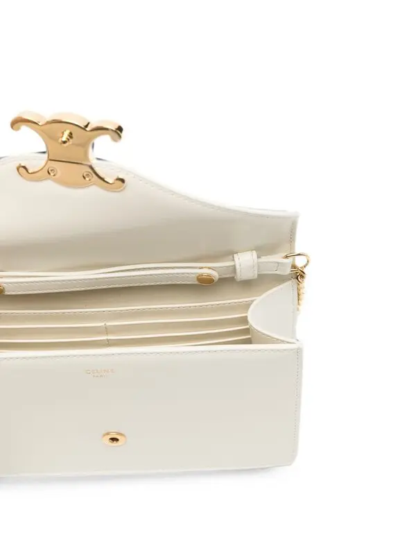 Celine Margo Leather Wallet On Chain
