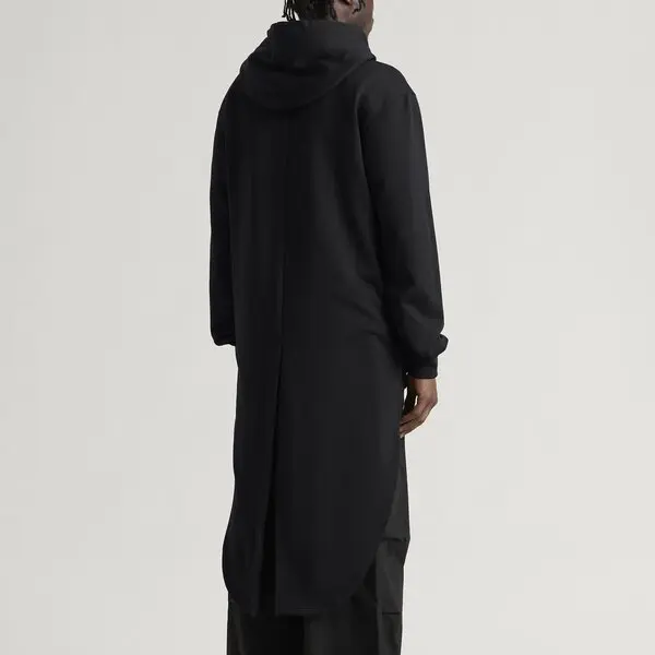 Comme Des Garçons Cotton Blend Drop Hem Hoodie