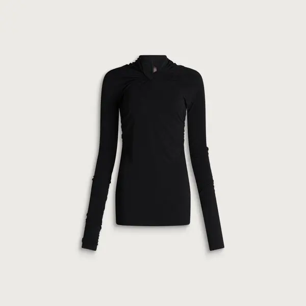 Rick Owens Lilies Kairo Longsleeve Top - Black