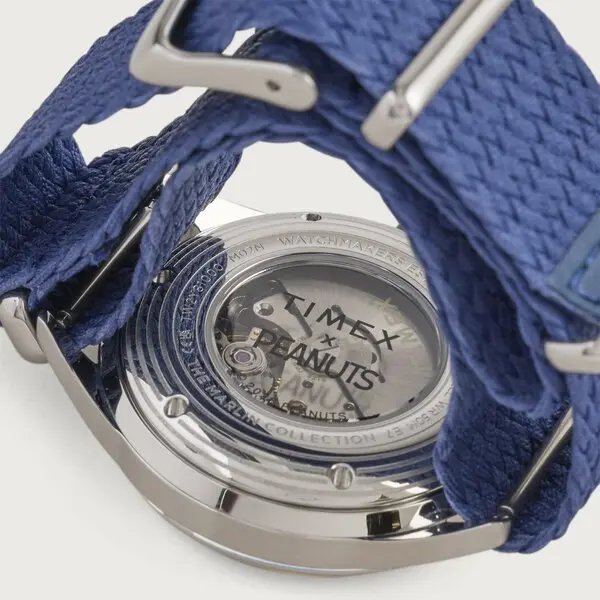 Timex® Peanuts Easy Rider Marlin Jet Watch - Silver/blue