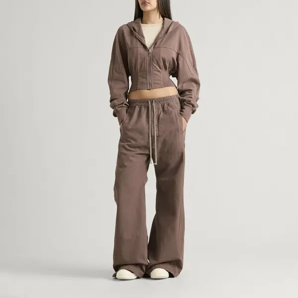 Rick Owens Collage Gimp Hoodie - Grape