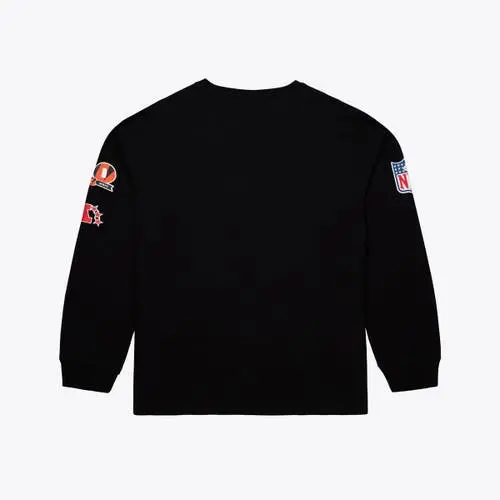 Mitchell & Ness Cincinnati Bengals Big & Tall Training Camp Long Sleeve T-shirt