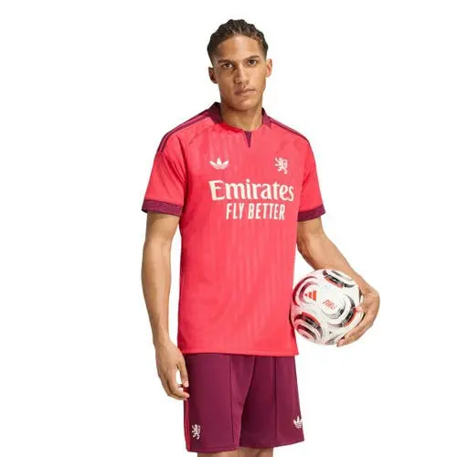 Adidas Olympique Lyonnais 2026/27 Away Replica Jersey - Red