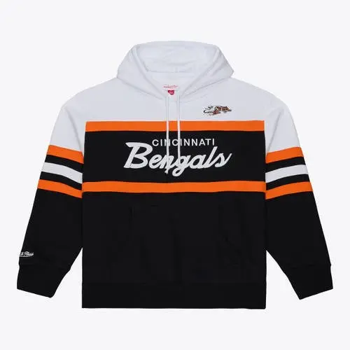 Mitchell & Ness Cincinnati Bengals Head Coach Hoodie - Black