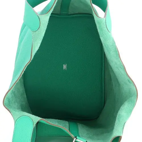 Hermès Picotin Lock Bag Clemence Tgm - Green