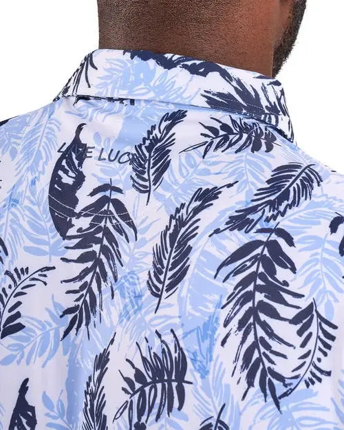BLACK CLOVER Hidden Clover Polo /peri Blue