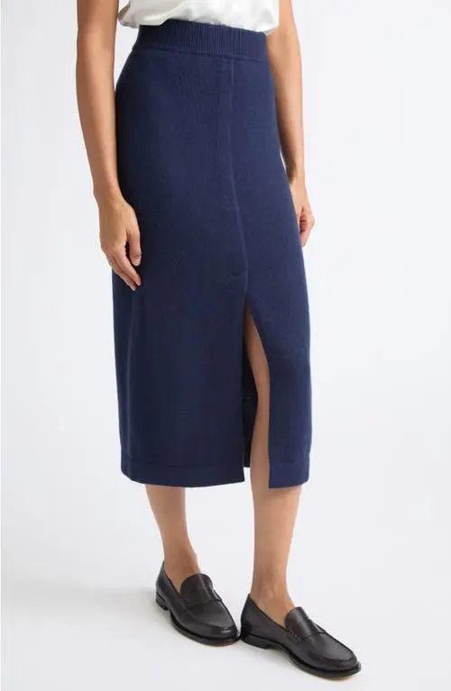 Emporio Armani Virgin Wool & Cashmere Pencil Skirt