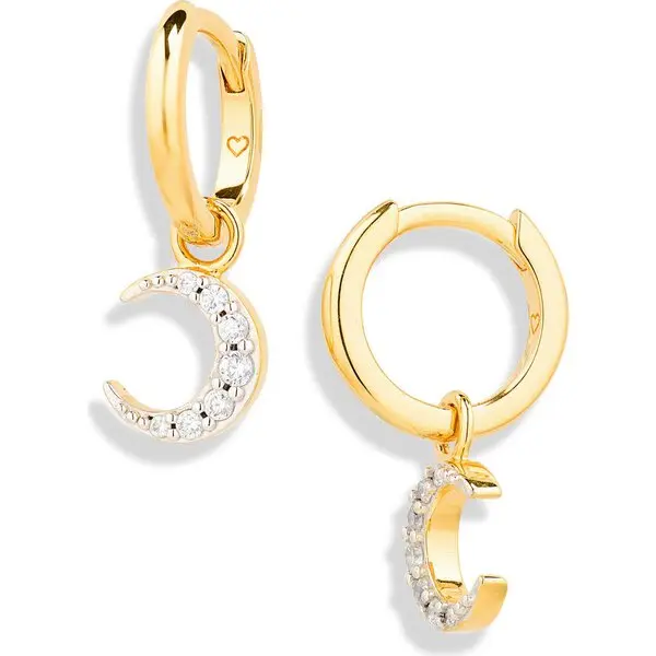 MISSOMA Advent Moon Drop Earrings